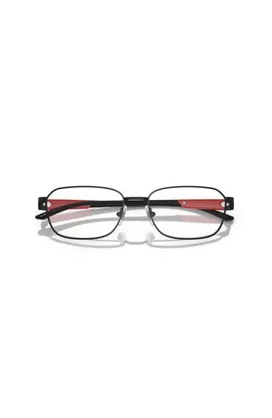 ARNETTE 55mm Rectangle Full Rim Eyeglasses