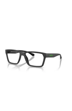 ARNETTE 53mm Rectangle Full Rim Eyeglasses - Black