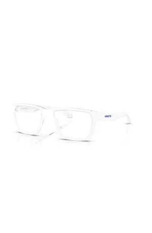 ARNETTE 53mm Rectangle Full Rim Eyeglasses - Transparent