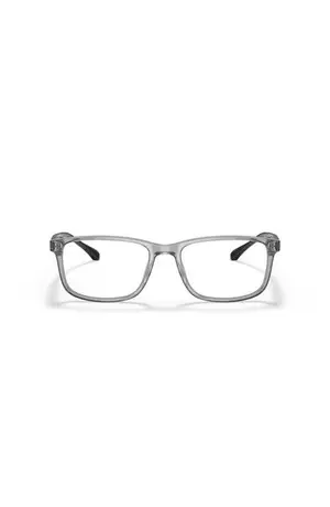 Emporio Armani Rectangle Eyeglasses - Grey