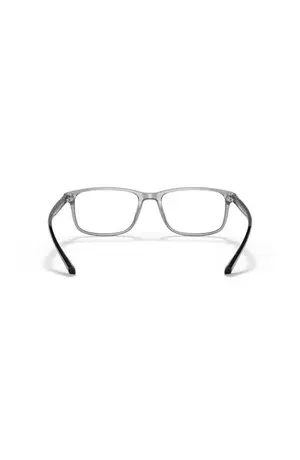 Emporio Armani Rectangle Eyeglasses - Grey