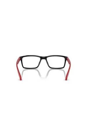 ARNETTE Rectangle Full Rim Eyeglasses - Black