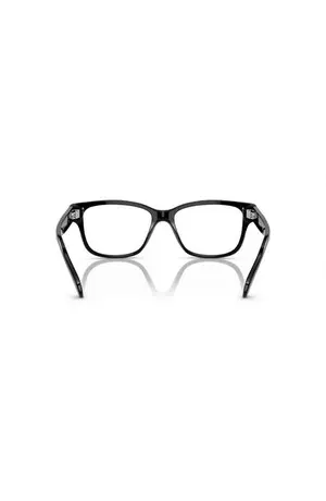 SWAROVSKI Rectangle Eyeglasses - Black