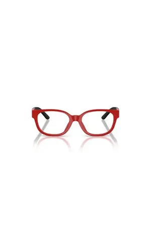 Polo Ralph Lauren Rectangle Full Rim Optical Glasses - Red