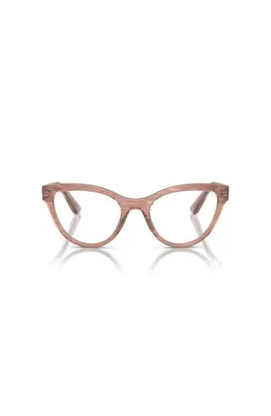 Dolce & Gabbana 50mm Butterfly Eyeglasses