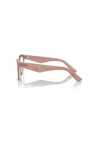 Dolce & Gabbana 50mm Butterfly Eyeglasses