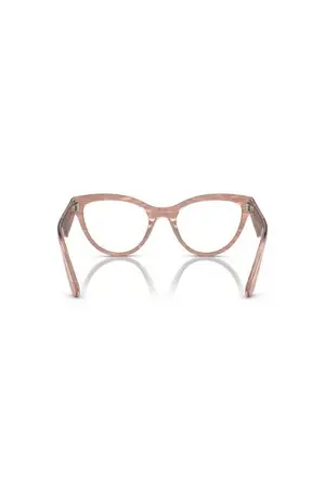 Dolce & Gabbana 50mm Butterfly Eyeglasses