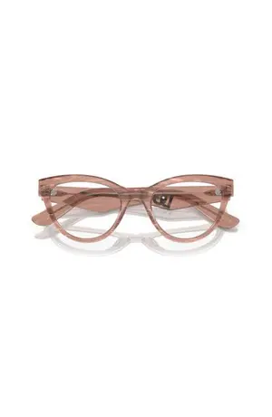 Dolce & Gabbana 50mm Butterfly Eyeglasses