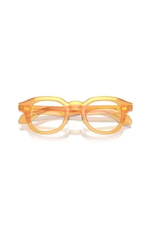 Giorgio Armani 47mm Phantos Optical Glasses - Gold