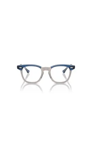 Ray-ban 43mm Square Eyeglasses - Blue