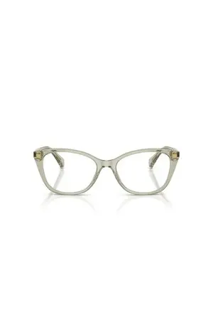 Ralph Lauren 53mm Rectangle Optical Glasses - Green