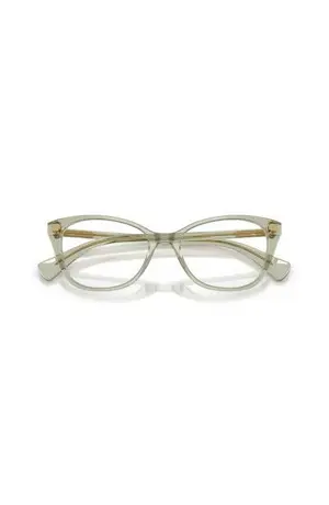 Ralph Lauren 53mm Rectangle Optical Glasses - Green