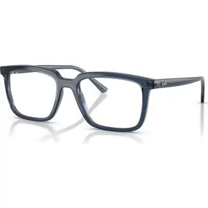 Ray-ban Ray-Ban Rectangle Full Rim Eyeglasses Blue