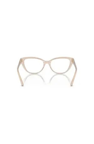 JIMMY CHOO Cat Eye Acetate Eyeglasses - Beige