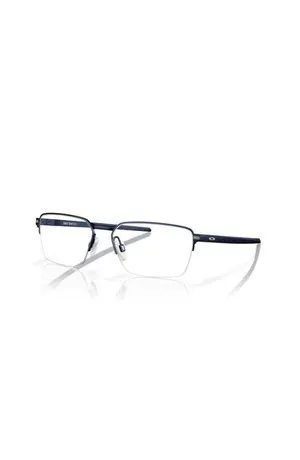 Oakley 54mm Rectangle Optical Glasses - Blue