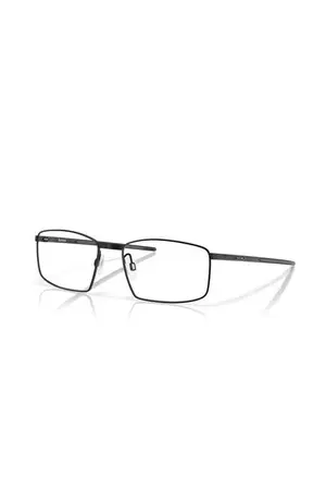 Oakley 56mm Square Full Rim Eyeglasses - Black