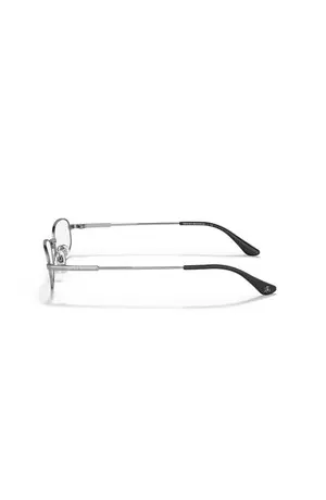 Brooks Brothers Oval Full Rim Eyeglasses - Grey