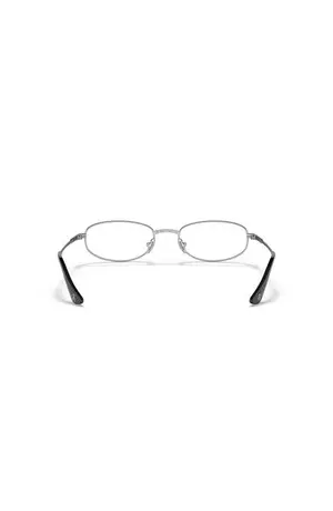 Brooks Brothers Oval Full Rim Eyeglasses - Grey
