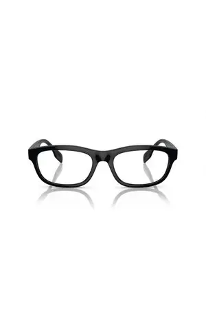 Burberry 56mm Irregular Eyeglasses - Black
