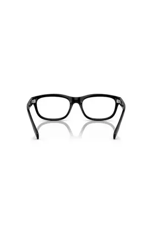 Burberry 56mm Irregular Eyeglasses - Black