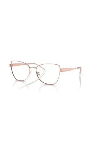 Michael Kors 56mm Butterfly Eyeglasses - Pink