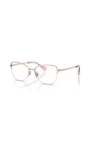 Ralph Lauren 55mm Irregular Eyeglasses - Rose Gold