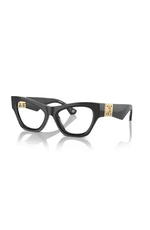 Burberry 53mm Cat Eye Optical Glasses - Grey