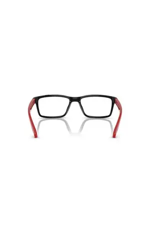 ARNETTE Rectangle Full Rim Eyeglasses - Black