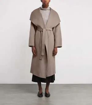 Soft Goat Wool-cashmere Long Coat