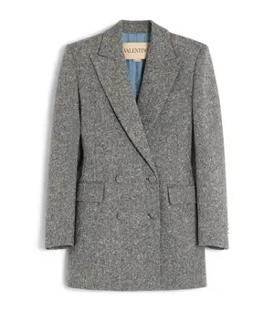Valentino Garavani Virgin Wool-blend Pea Coat