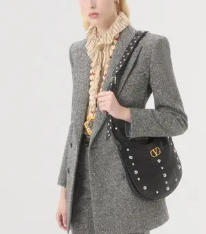 Valentino Garavani Virgin Wool-blend Pea Coat