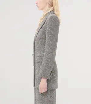 Valentino Garavani Virgin Wool-blend Pea Coat