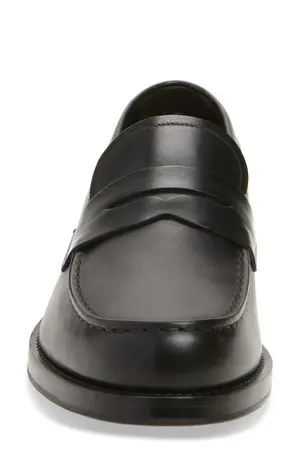 BOSS Leather Penny Loafer