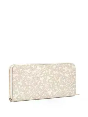 TOUS Zip-around Floral Wallet