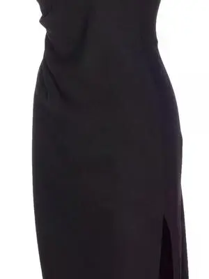 ELE Halterneck Sleeveless Split Dress