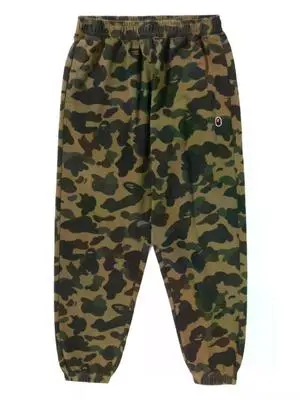 A BATHING APE® Camouflage-print Track Pants