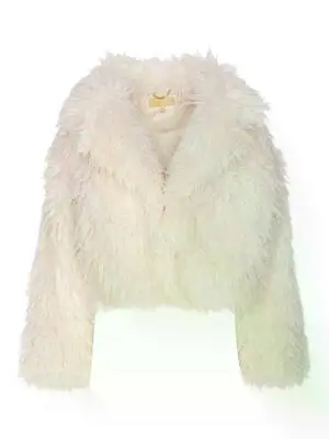 Michael Kors Faux-fur Coat - White