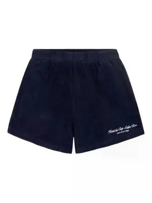 SPORTY & RICH Eden Script Shorts