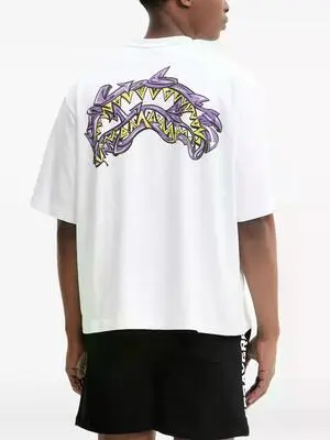 SPRAYGROUND Logo-appliqué Crew-neck T-shirt