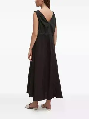 SANDRO FERRONE Drawstring-waist Midi Dress