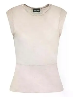 Giorgio Armani Seam-detail Top