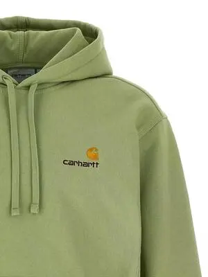 Carhartt Work In Progress American Script Hoodie - Green