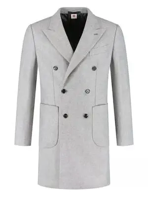 LUIGI BORRELLI Herringbone Coat