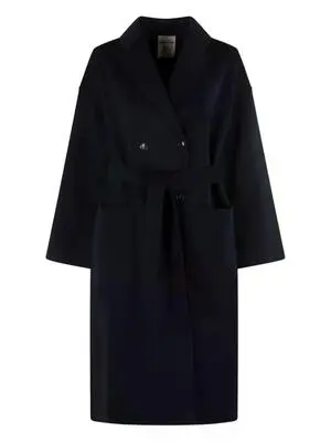 SEMICOUTURE Double-breasted Belted Coat