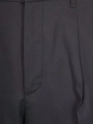 Emporio Armani Pleat-detail Trousers - Grey