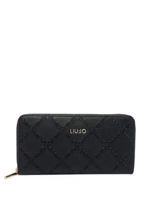 Liu Jo Logo-embossed Wallet - Black