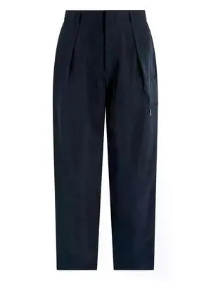Giorgio Armani Pleated Zip Trousers