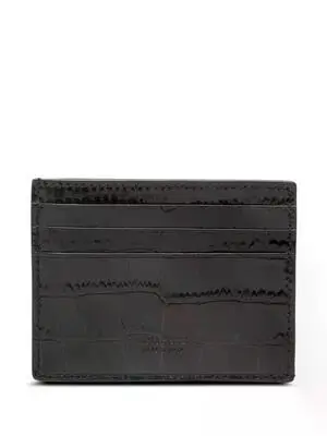 TOM FORD Leather Cardholder - Black