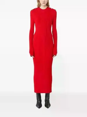 Max Mara Garibo Ribbed Knit Dress