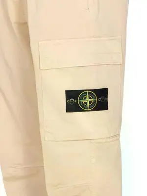 Stone Island Compass Badge Trousers - Light And Natural